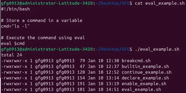 Shell Built-in and Scripting Commands in Linux - GeeksforGeeks