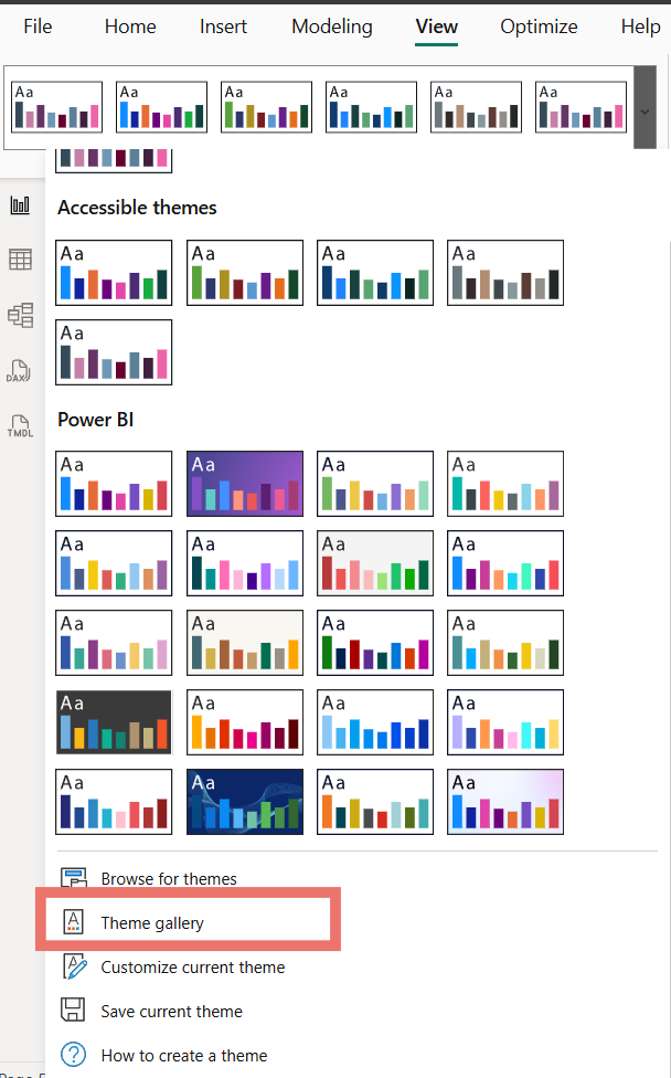 Themes in Power BI - GeeksforGeeks