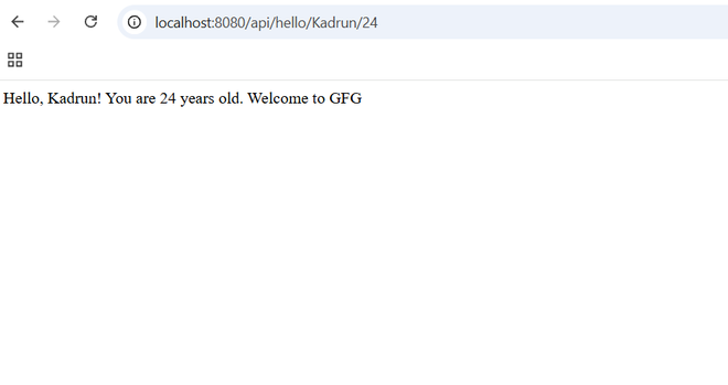 How To Make A Simple Restcontroller In Spring Boot Geeksforgeeks