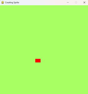 Pygame - Creating Sprites - GeeksforGeeks