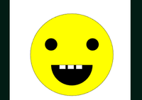 Creating a Smiley and Bouncing Animation Using HTML Canvas - GeeksforGeeks