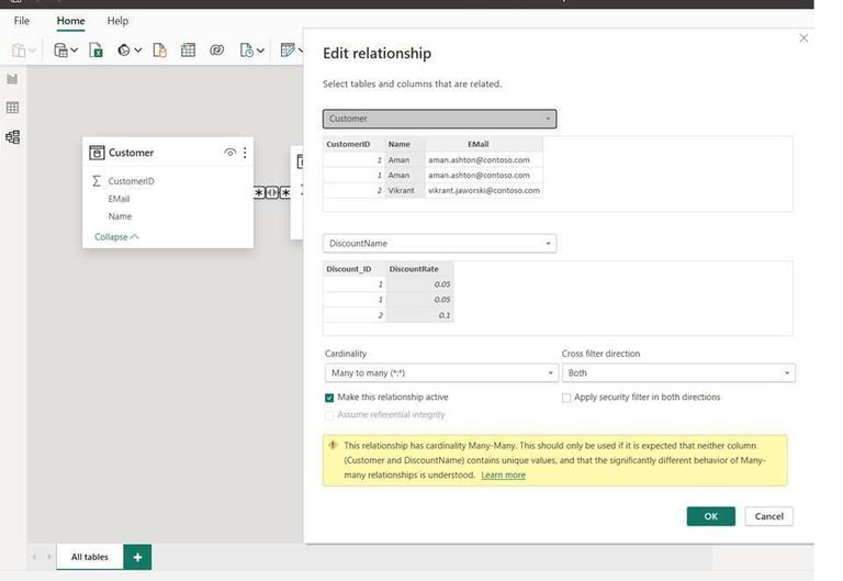 Connecting Multiple Data Tables in Power BI - GeeksforGeeks