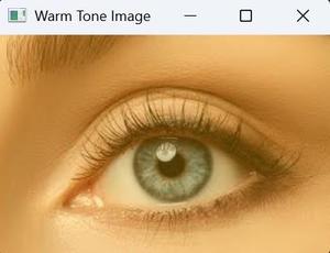 Warm and Cool Image Effects in OpenCV - GeeksforGeeks