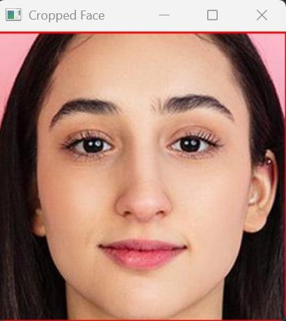Cropping Faces from Images using OpenCV - Python - GeeksforGeeks