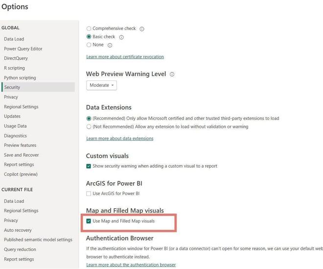 Power BI - Create a Filled Map - GeeksforGeeks