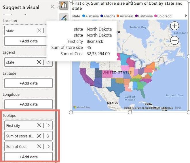 Power BI - Create a Filled Map - GeeksforGeeks