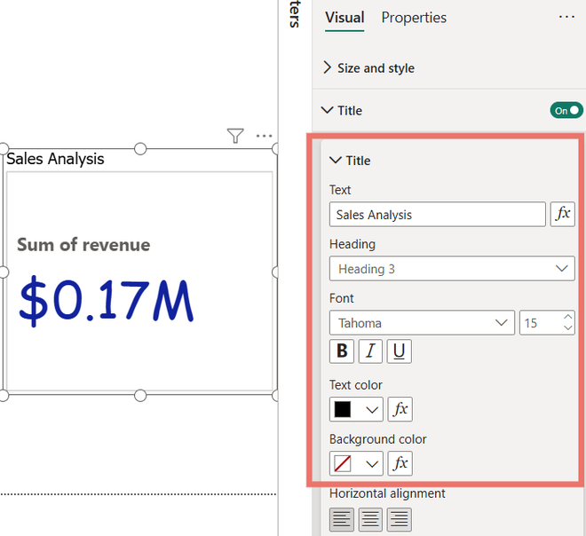 Power BI - How to Format a Card? - GeeksforGeeks