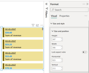 Power BI - Format Multi-Row Card - GeeksforGeeks