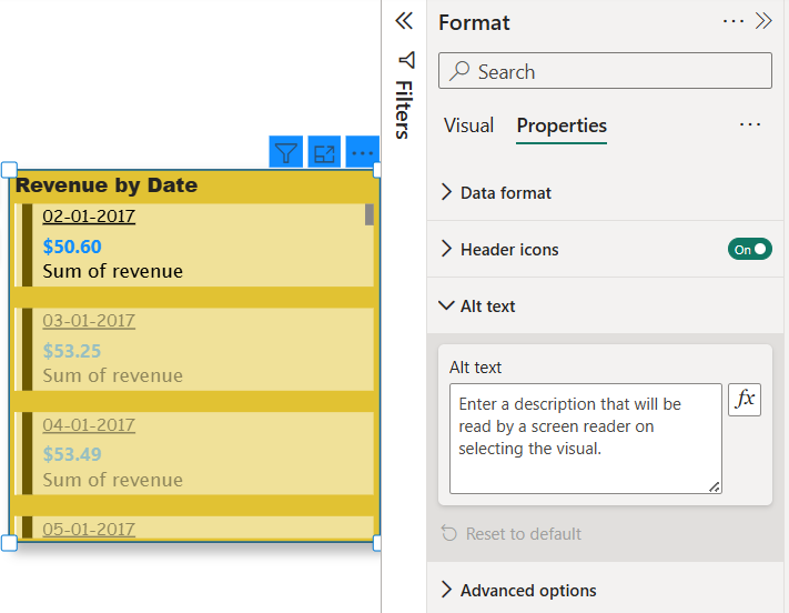 Power BI - Format Multi-Row Card - GeeksforGeeks