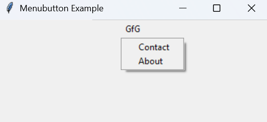 Python Tkinter - GeeksforGeeks