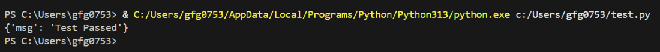 Testing FastAPI Application - GeeksforGeeks