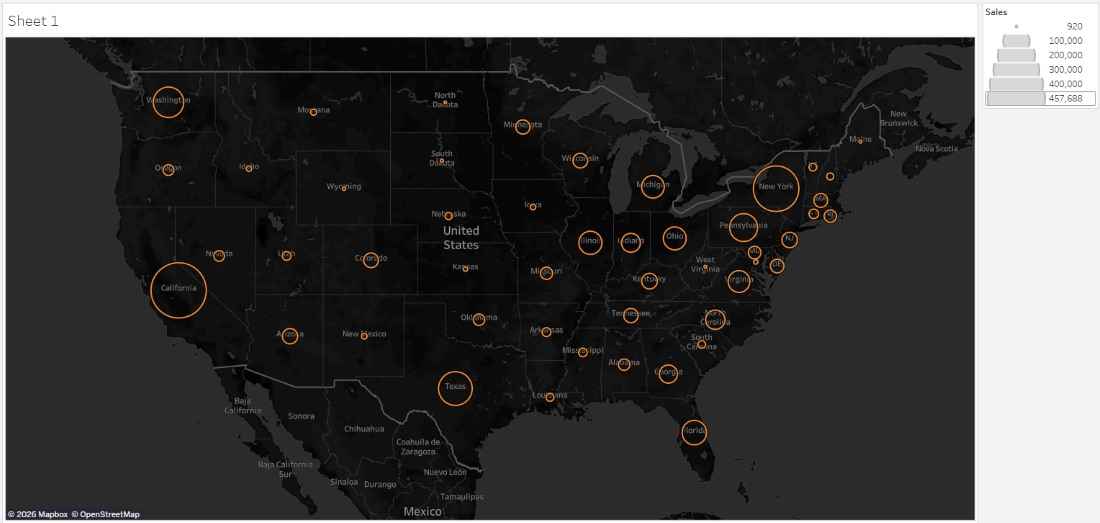 Symbol Map in Tableau - GeeksforGeeks