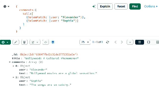 MongoDB Query an Array - GeeksforGeeks