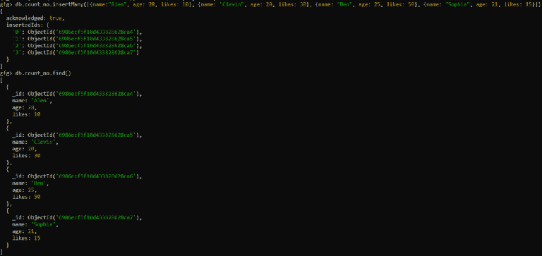 MongoDB Query and Projection Operator - GeeksforGeeks