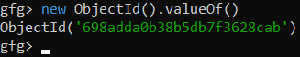 ObjectId in MongoDB - GeeksforGeeks