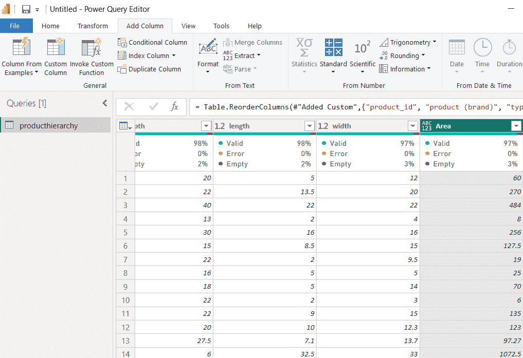 Custom Columns and M Language in Power BI - GeeksforGeeks