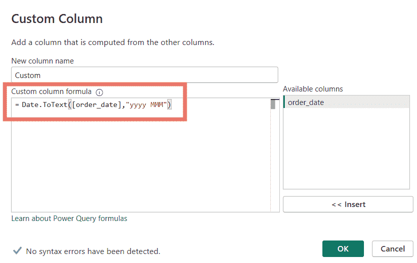Custom Columns and M Language in Power BI - GeeksforGeeks