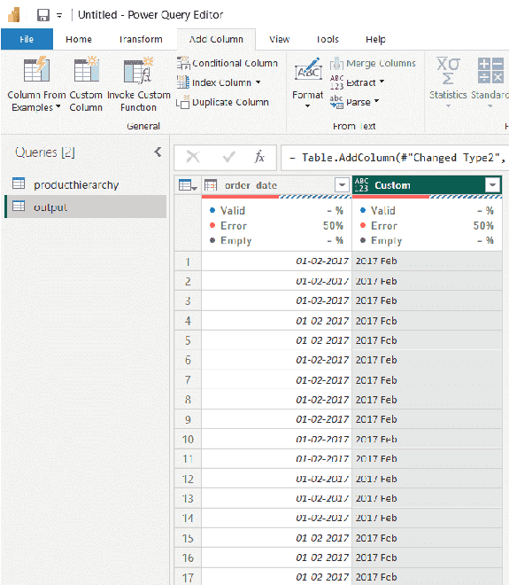 Custom Columns and M Language in Power BI - GeeksforGeeks