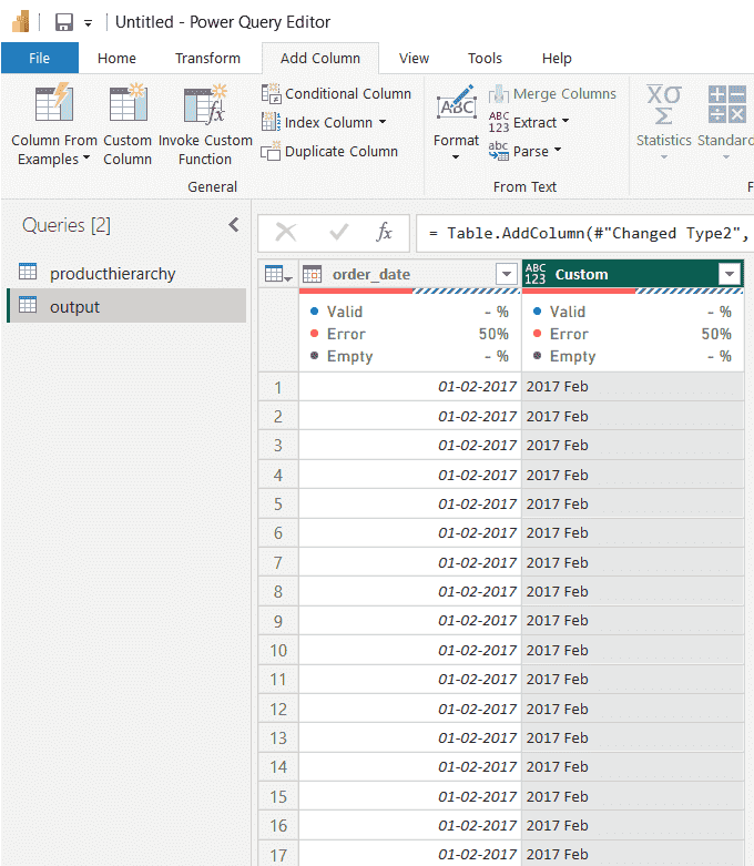 Custom Columns and M Language in Power BI - GeeksforGeeks