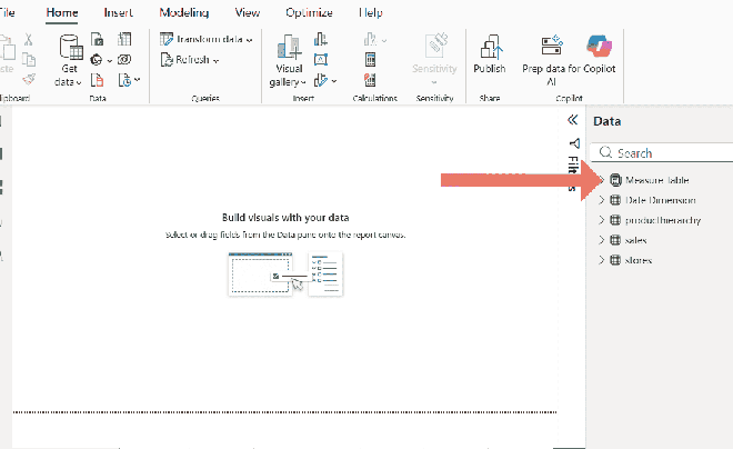 Measure Table in Power BI - GeeksforGeeks