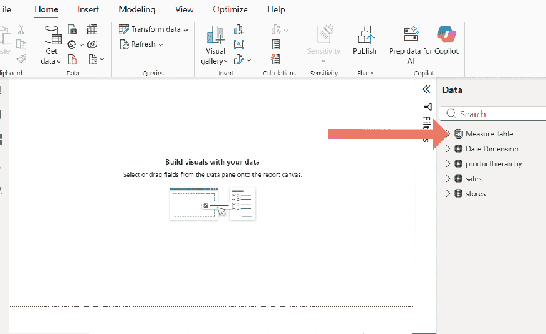 Measure Table in Power BI - GeeksforGeeks