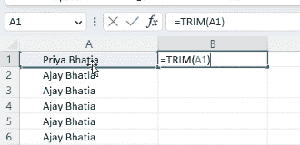 TRIM Function and Its Usage - GeeksforGeeks