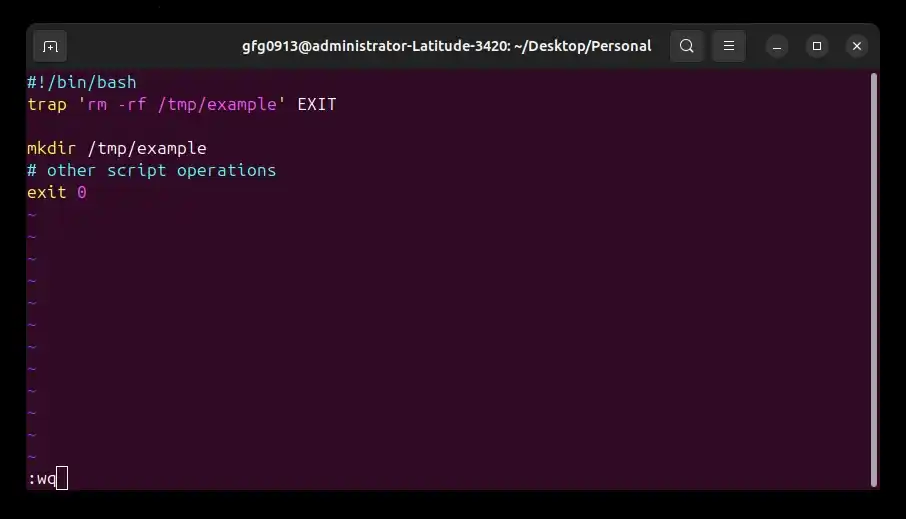 Handling Script Failures in Bash - GeeksforGeeks