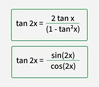 Tan2x Formula - GeeksforGeeks