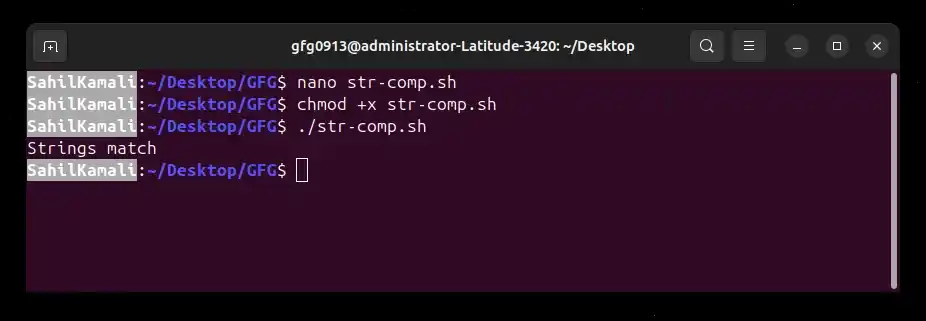 Bash Scripting Fundamentals - GeeksforGeeks
