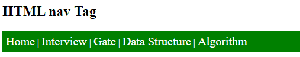 HTML nav Tag - GeeksforGeeks
