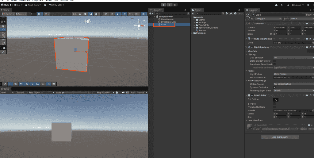 Unity GameObjects and Components - GeeksforGeeks