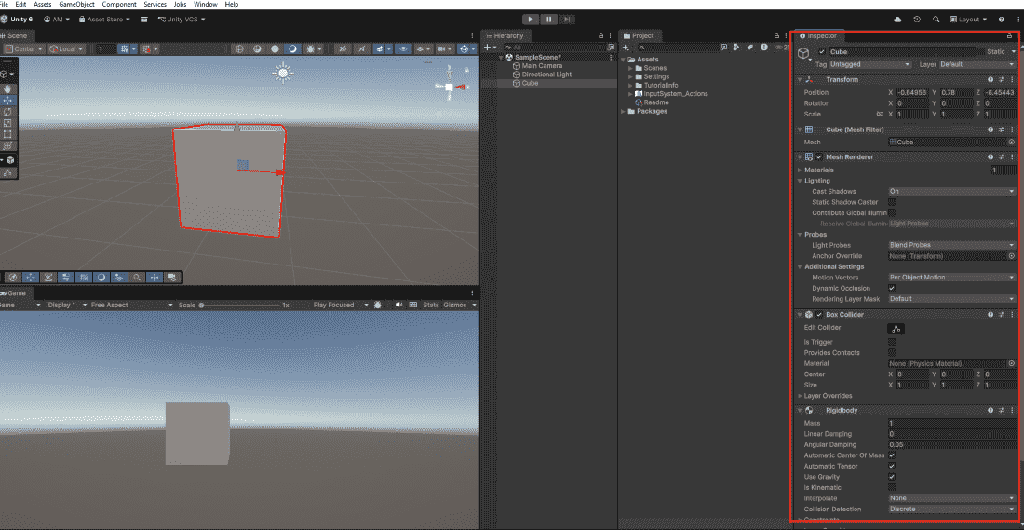 Unity GameObjects and Components - GeeksforGeeks