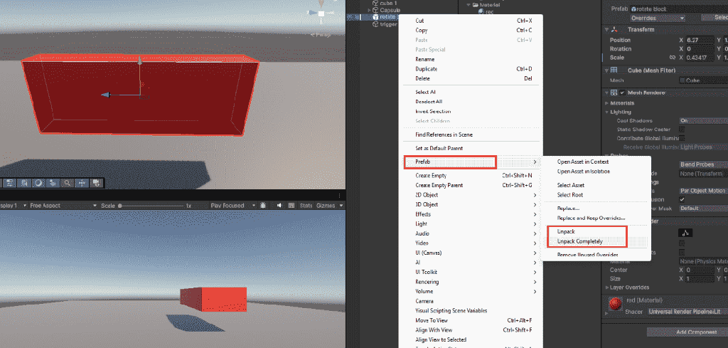 Unity Prefabs - GeeksforGeeks