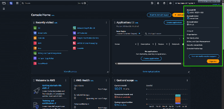 AWS Management Console - GeeksforGeeks